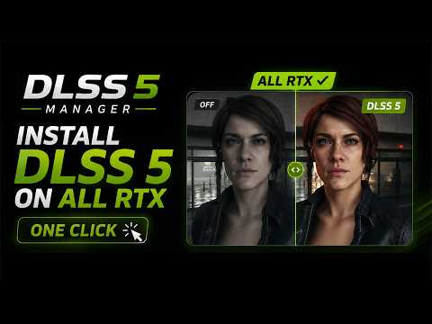 How to Install DLSS 5 in Any RTX GPU (DLSS 5 Manager Setup & Gameplay Test)