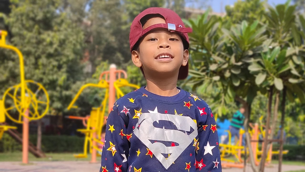 Shivay and Atharv playing in the park | Jai shri ram | Bal roop | Kids ...