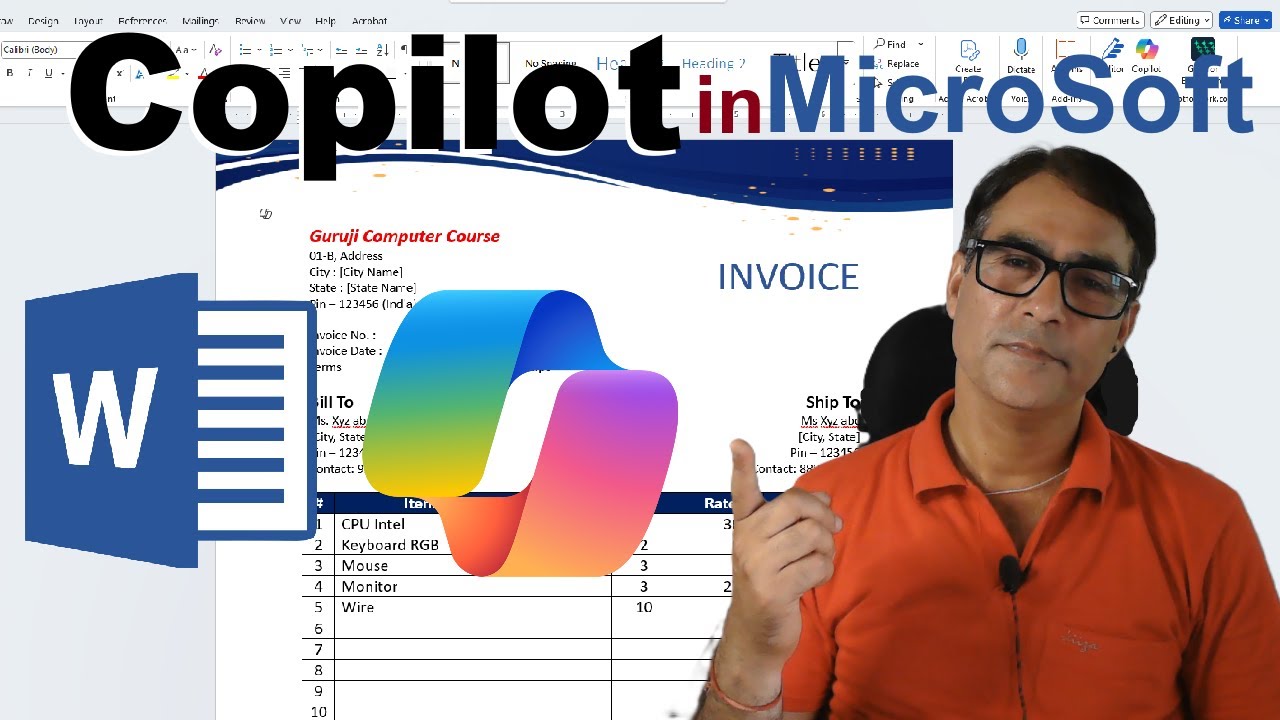 MS Word with Copilot | How to Use Copilot in MS Word | From Basics to ...
