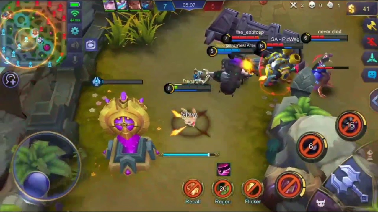 Hero paling mudah dimainkan anak SD juga bisa main Mobile Legends - YouTube