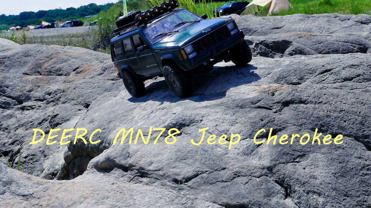DEERC MN78 Jeep Cherokee Rock climbing／DEERC MN78 ジープ チェロキー ロッククライミング - YouTube