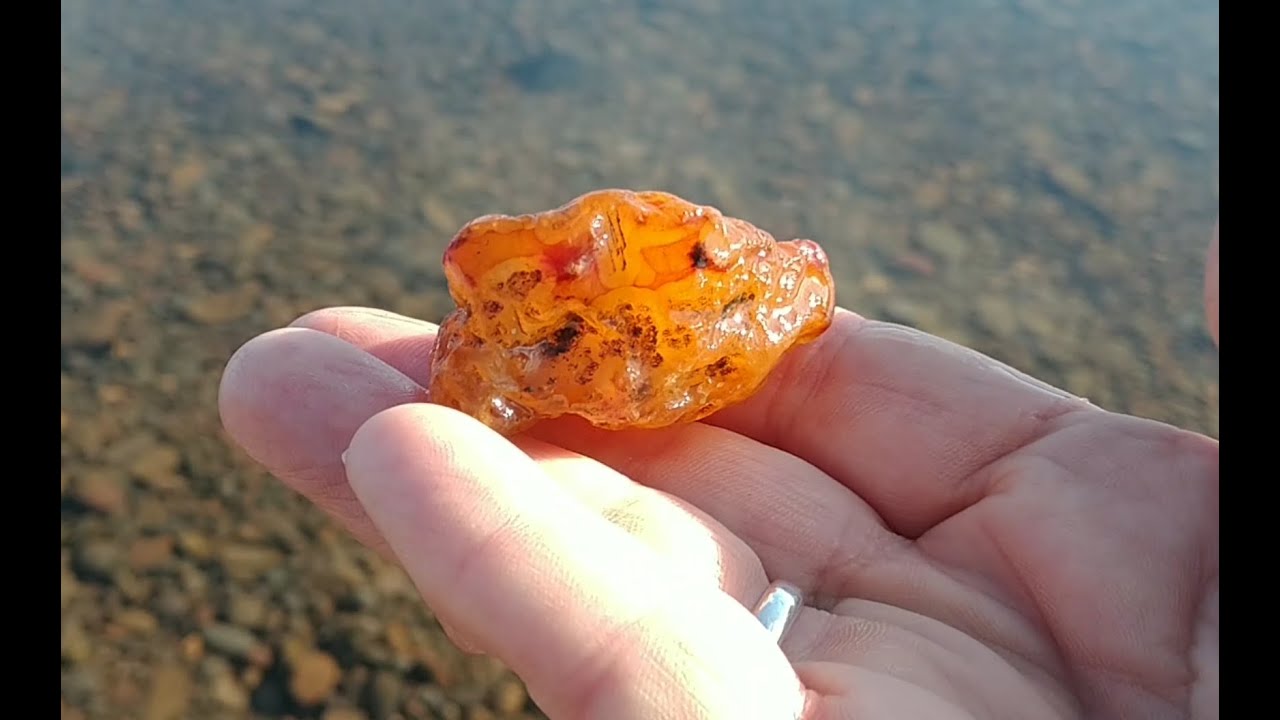 Willamette River Oregon agates - YouTube