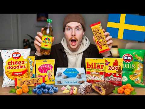 Trying RANDOM Swedish Snacks For The First Time
