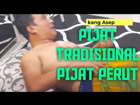 PIJAT PERUT PRIA GANTENG PEGAWAI BANK