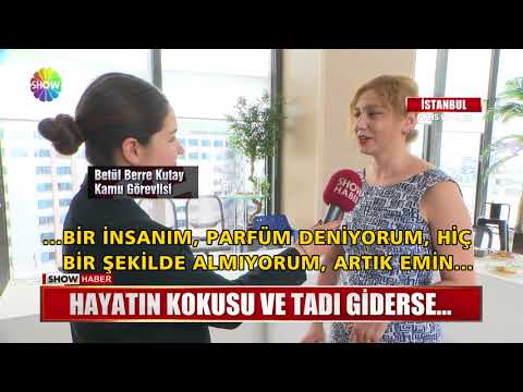 Hayatın kokusu ve tadı giderse...