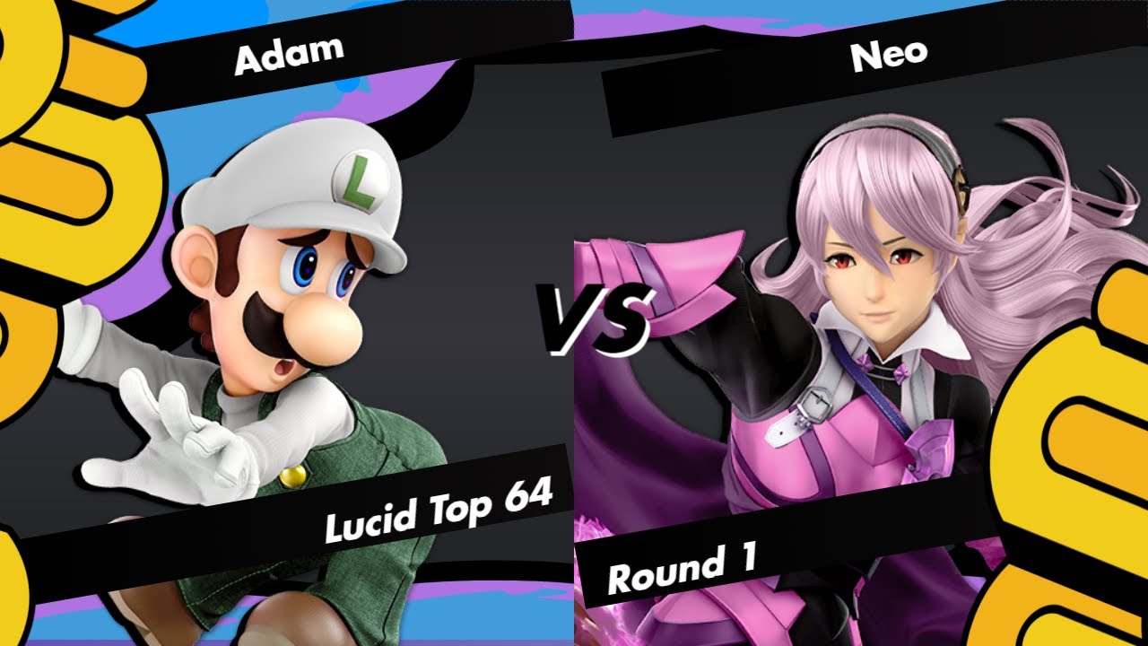 Lucid 2023 Top 64 Round 1 - Adam (Luigi) VS Neo (Corrin) - YouTube