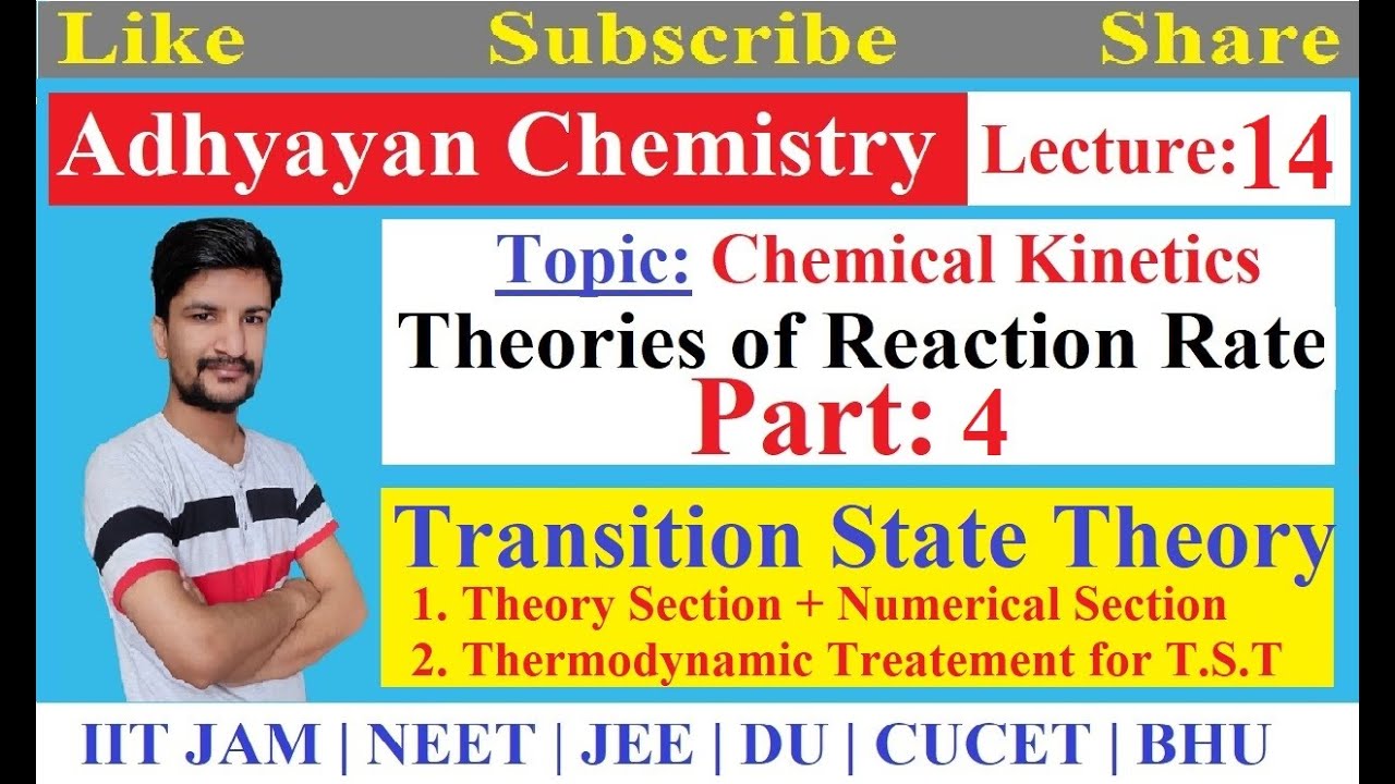 Transition State Theory | Theory of Absolute Reaction Rate | Erying ...