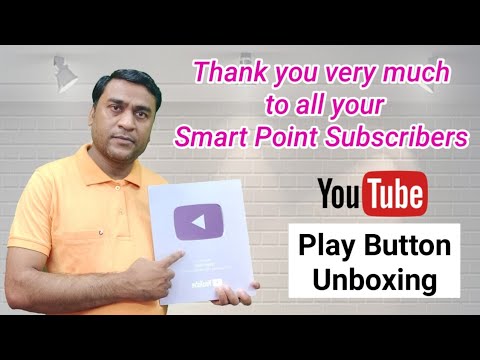 Youtube Reward For Passing 100,000 Subscribers | Youtube Silver Play ...