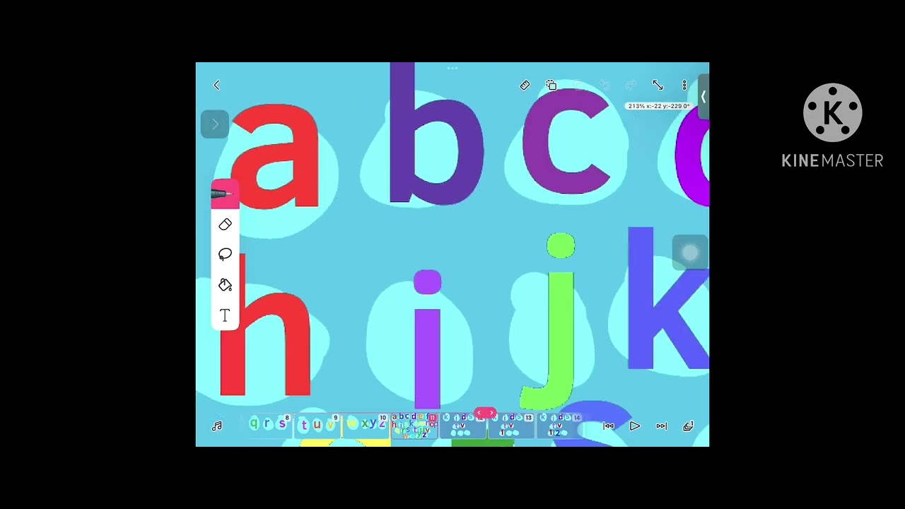 Bubbles abc song reversed - YouTube