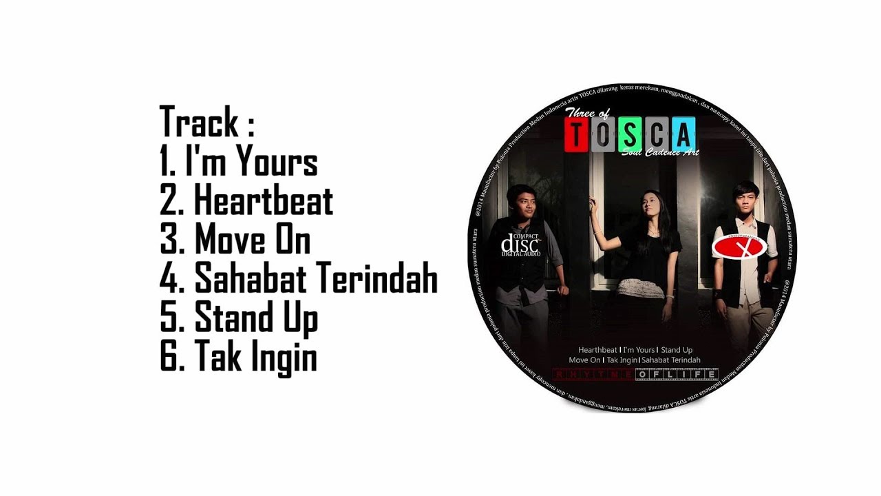 TOSCA BAND (MINIALBUM RHYTME OF LIFE) - YouTube