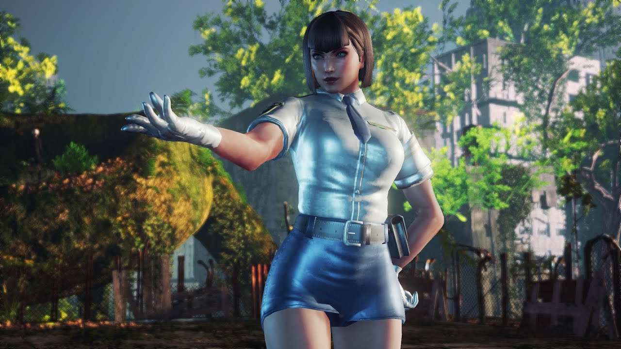 Tekken 7 Anna Williams DOA5 Police Suit. - YouTube