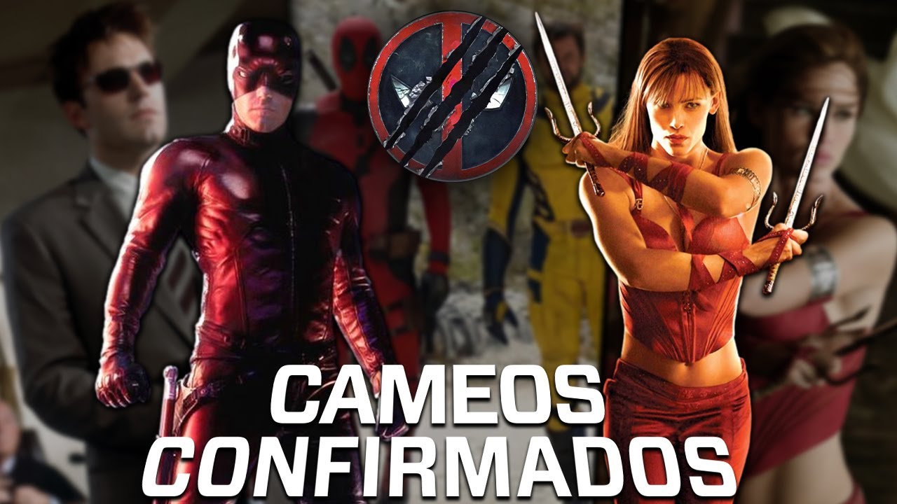 DAREDEVIL Y ELEKTRA en DEADPOOL 3 | Ben Affleck y Jennifer Garner ...
