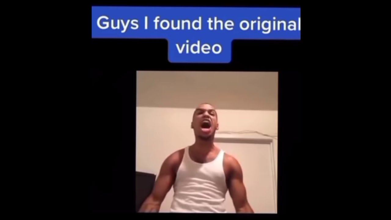 Guy screaming TikTok Meme Original 2022 - YouTube