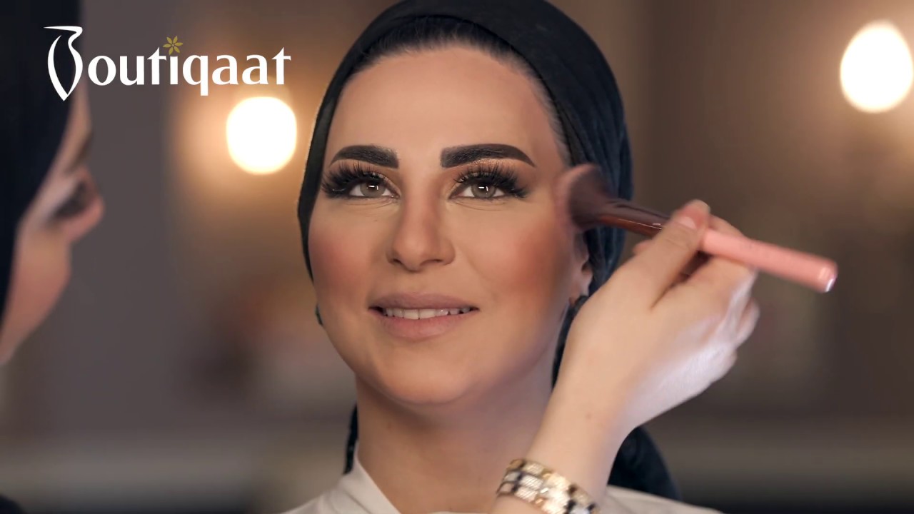 Makeup Tutorial by ESRAA AL TEMEEMI |Boutiqaat - ميكب توتوريال اسراء التميمي - YouTube