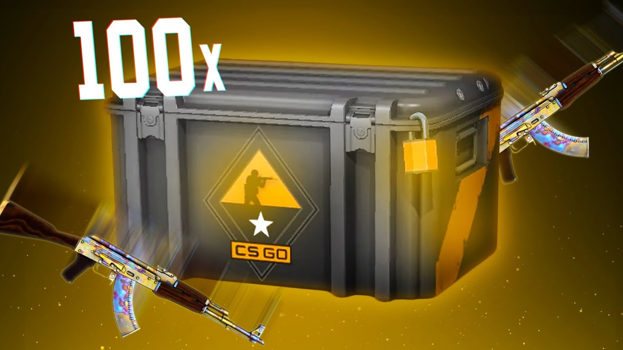 Otworzyłem 100x WEAPON CASE! (BLUE GEM CASE) - YouTube