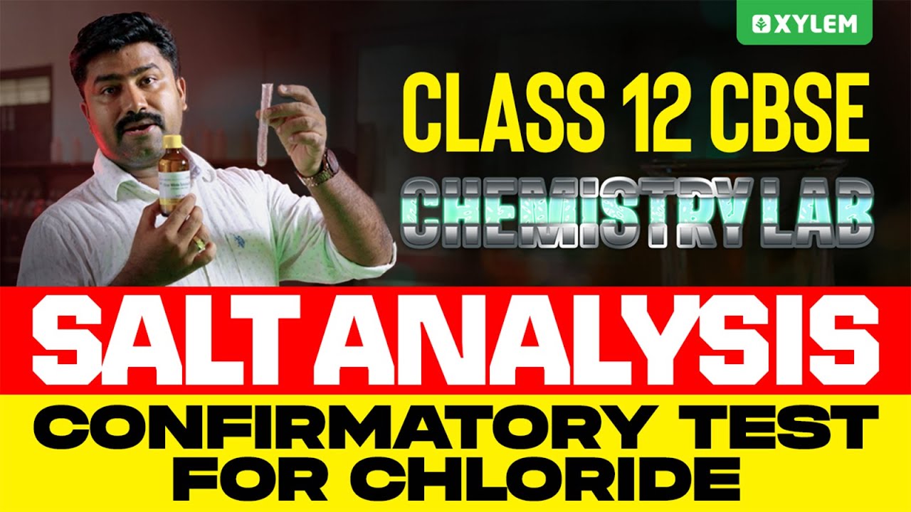 Plus Two Chemistry Lab: Salt Analysis | Confirmatory Test for Chloride ...