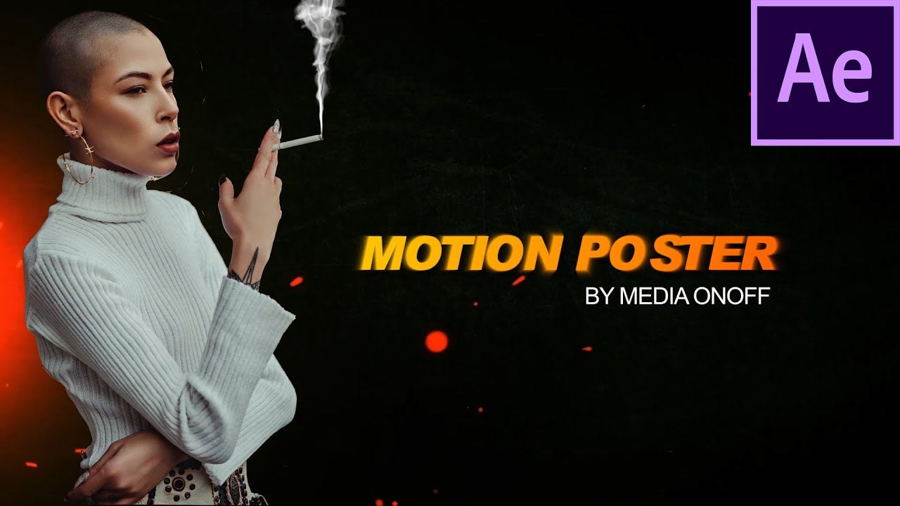 2D Motion Poster in After Effects | After Effects Tutorial | 2020 - YouTube