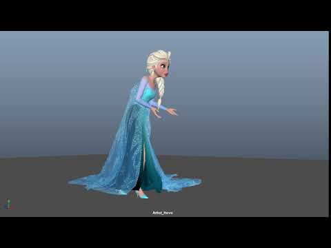 Аnimation Maya (Frozen) - YouTube