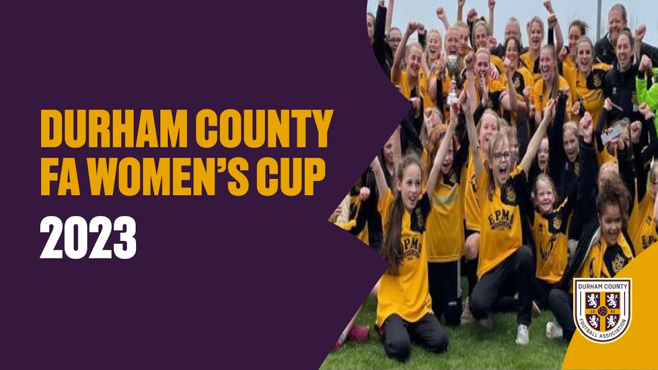 Durham County FA I Women's Cup I Semi Final Draw - YouTube