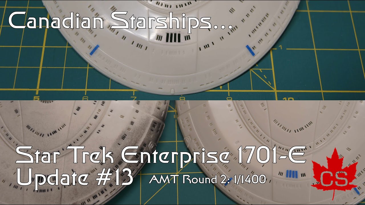 Star Trek Enterprise E Model Build Update # 13 (2019) - YouTube