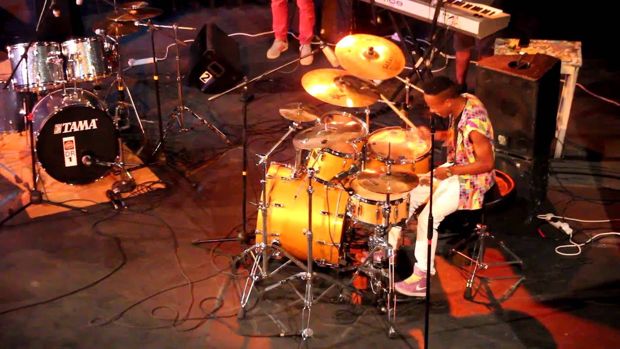 Emma Thedrummer - Bob Marley's Iron Lion - YouTube