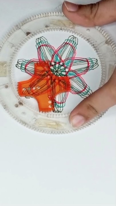 "Master the Art of Spirograph | Stunning Designs Made Easy"#asmr #spirograph #art #shorts2024 ...