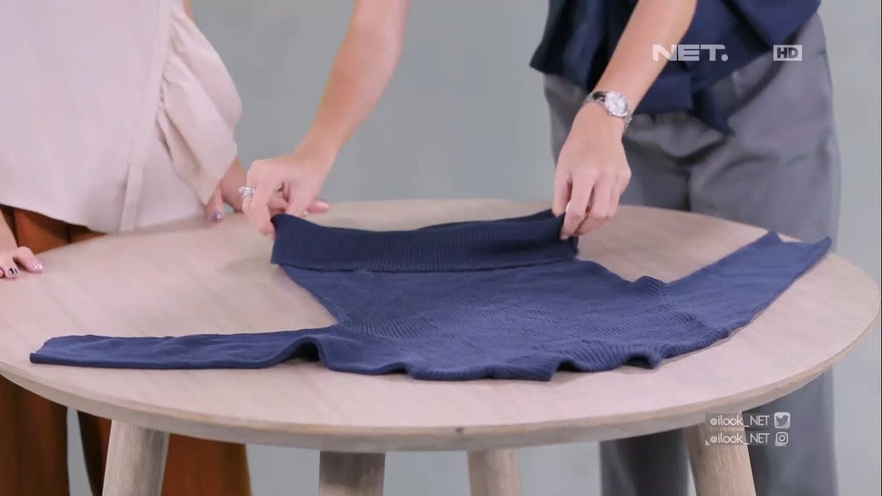 Tips Mudah Melipat Baju dan Celana - ILOOK - YouTube