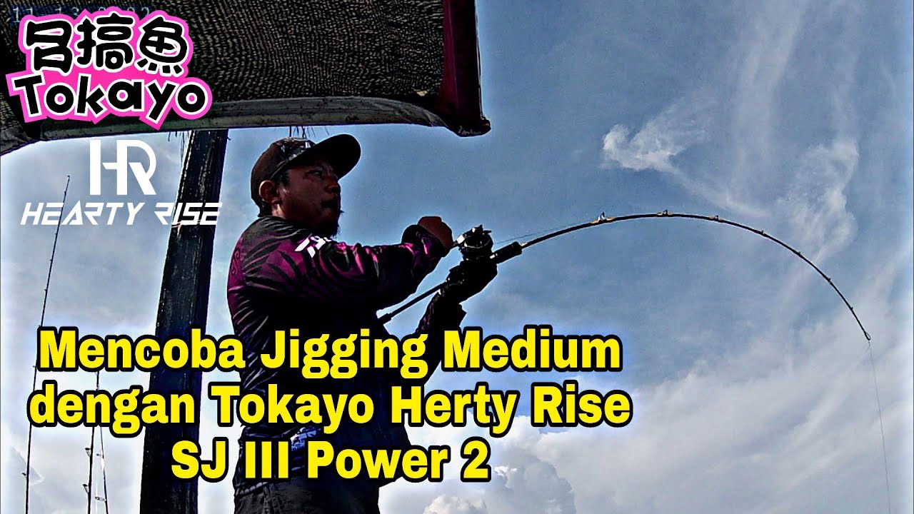 Slow Light Jigging dengan Tokayo Hearty Rise SJ III SE Power 2 | Daiwa ...
