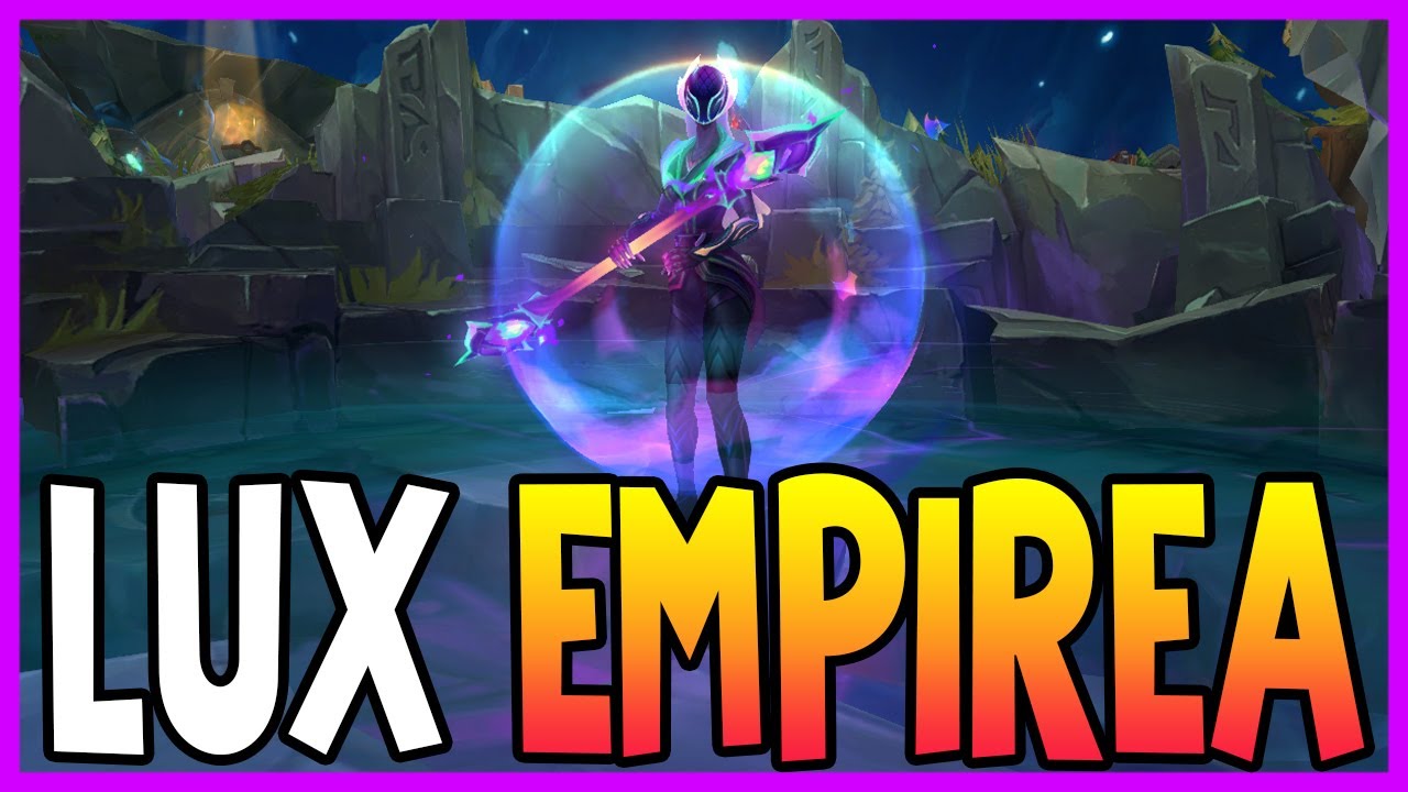 SKIN de LUX EMPIREA | League of Legends - YouTube