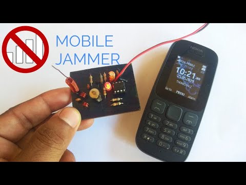Make your own cell phone signal jammer using ne555 timer | don't be a fool - YouTube