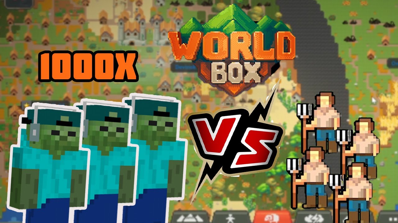 1000 Zombie Vs Kerajaan Manusia || WorldBox Simulator Dewa Indonesia #2 ...