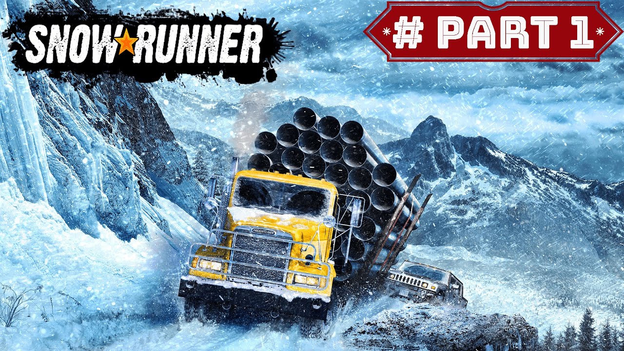 Snow Runner Walkthrough Gameplay Part 1 No Commentary - YouTube