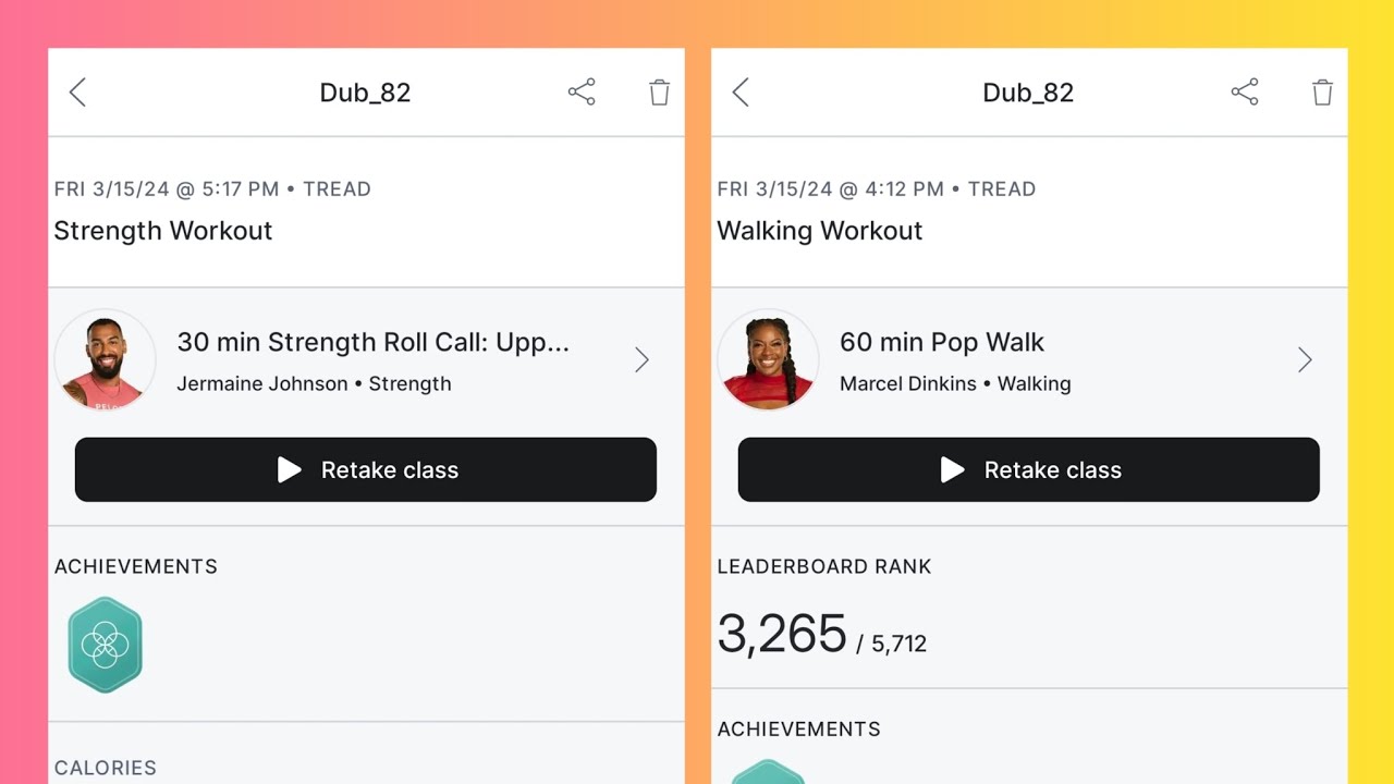 Friday workout: 60 min pop walk w/Marcel and 30 min strength training w ...