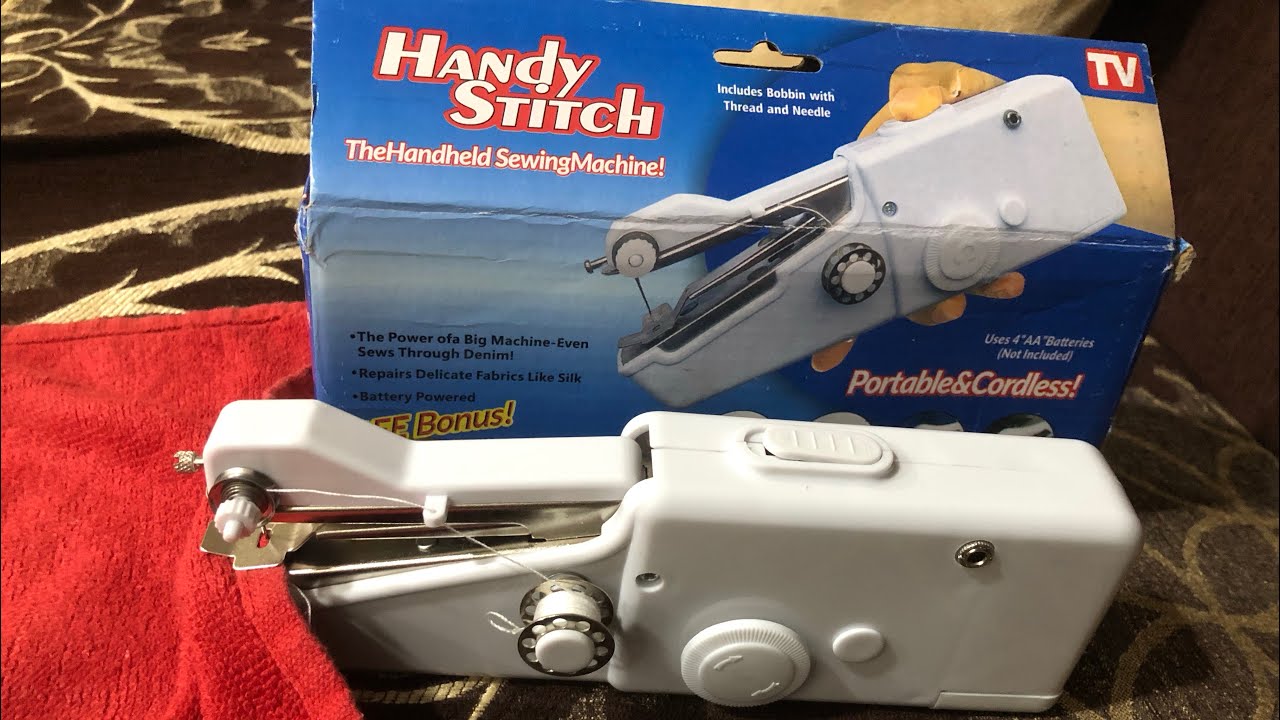 Portable Hand Sewing Machine Amazon | Handy Stitch | Portable and Easy ...
