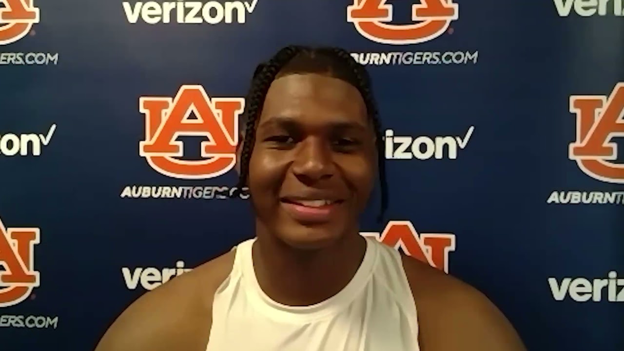 T.J. Finley answers questions from the media following Auburn's 34-24 ...