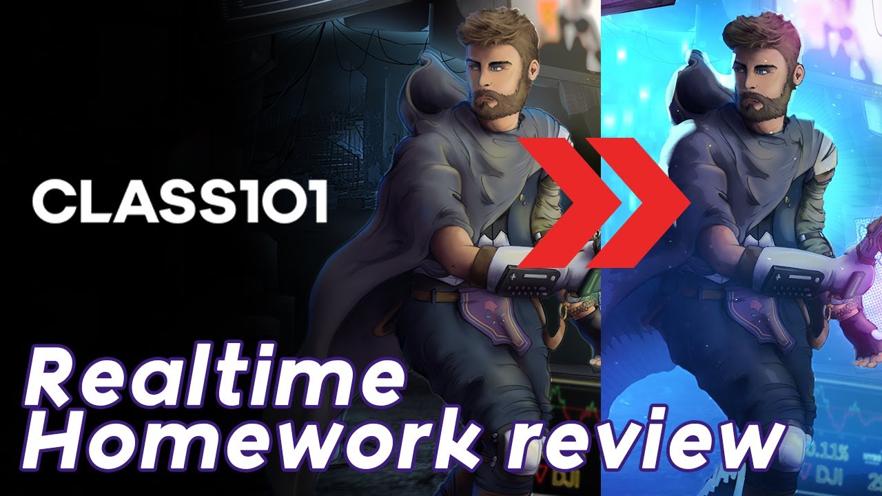 Class101 Alex Homework Review // Realtime - YouTube
