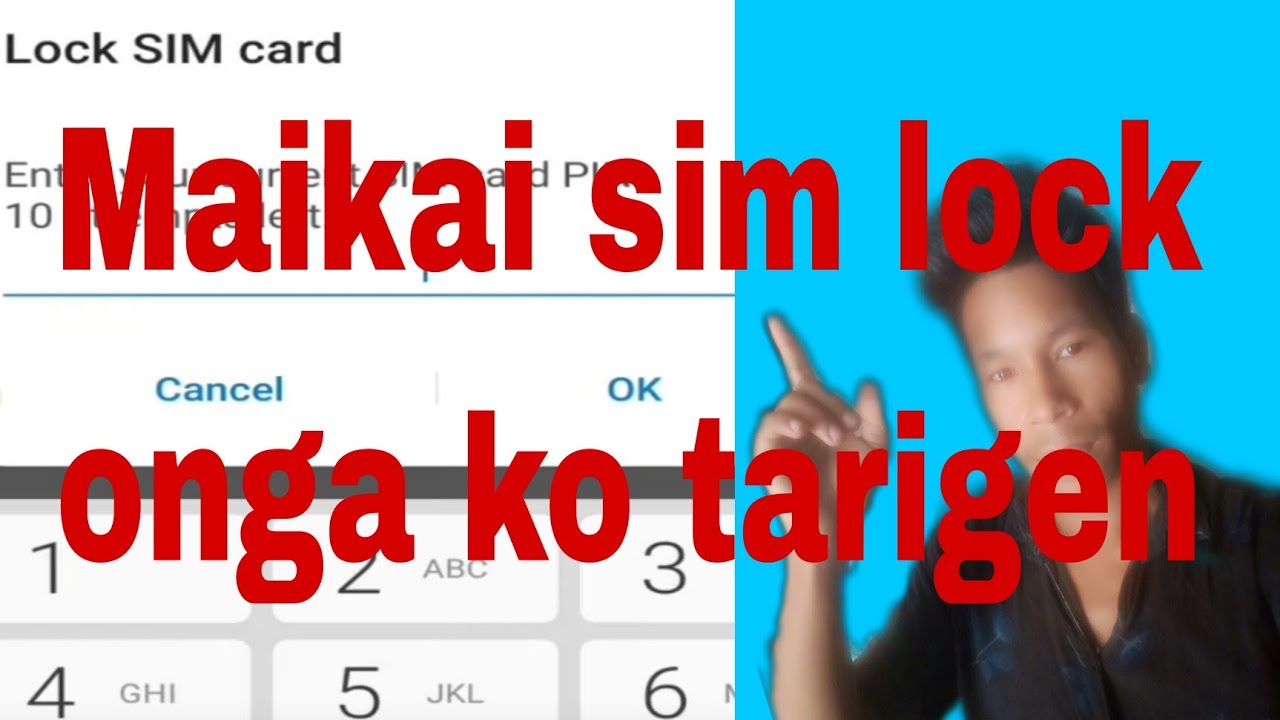 Maikai jio sim lock ongako taringen - YouTube