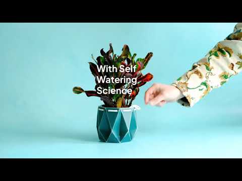 POTR Pots ~ Origami, self-watering planters
