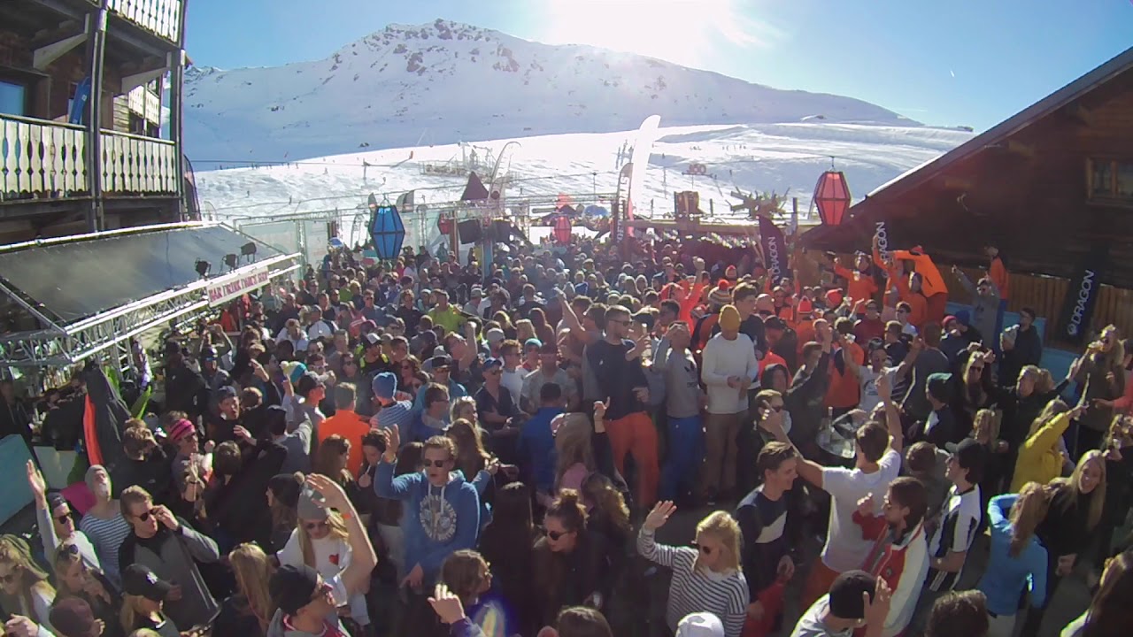 Apres-ski at 360 Bar Val Thorens, march 16 2017 - YouTube