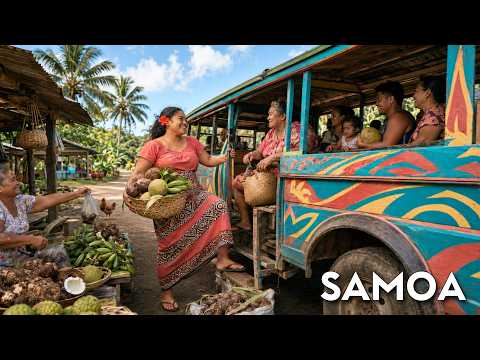 Living in Samoa | Life Here Is Completely Different from the Rest of the World | 4K