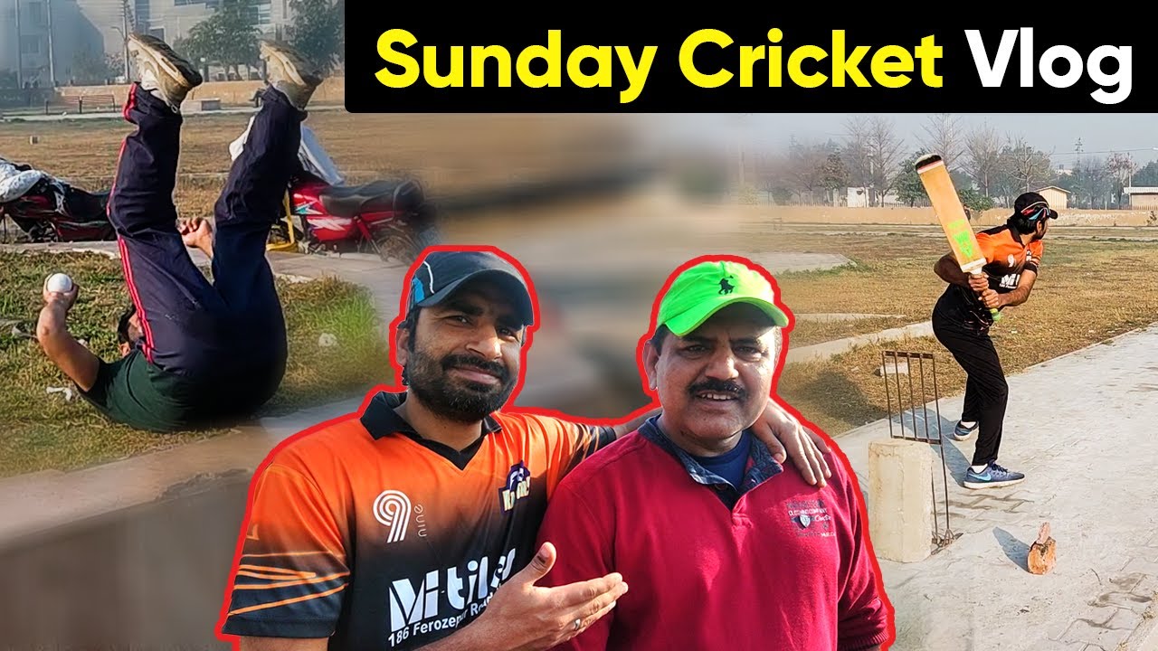 Friends Sunday Cricket Vlog with some enjoy | Episode 1 | - YouTube