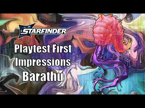 Starfinder 2e, Barathu First Look - YouTube
