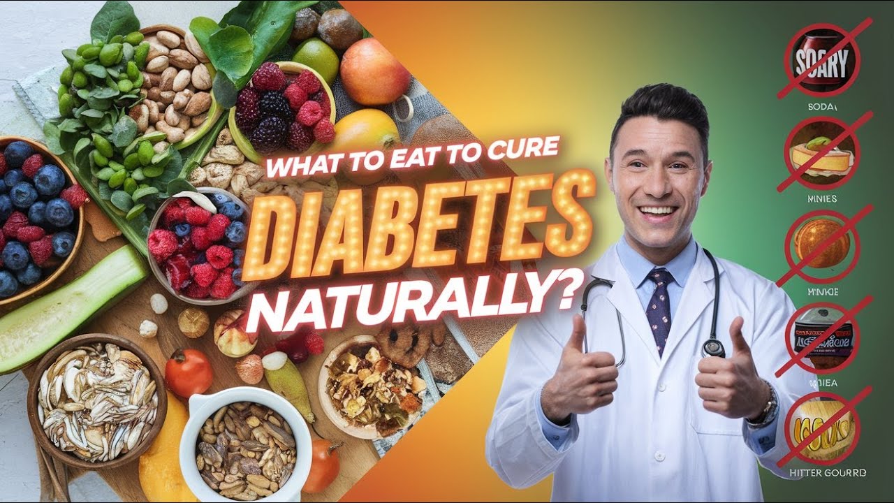 🔴 What to Eat to Cure Diabetes Naturally? | Science-Backed Foods 🍎🥦 ...