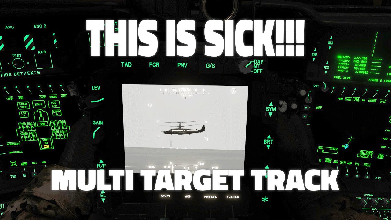 AH-64D MULTI TARGET TRACKING IS HERE - YouTube