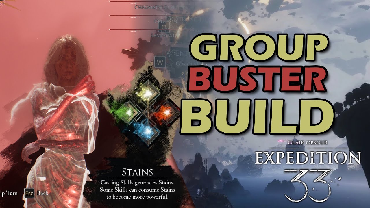 Clair Obscur: Expedition 33 - Lune Group Buster Build Guide - YouTube