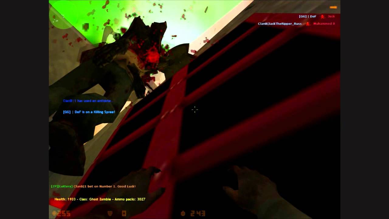 counter strike condition zero zombie mod gameplay 1 - YouTube