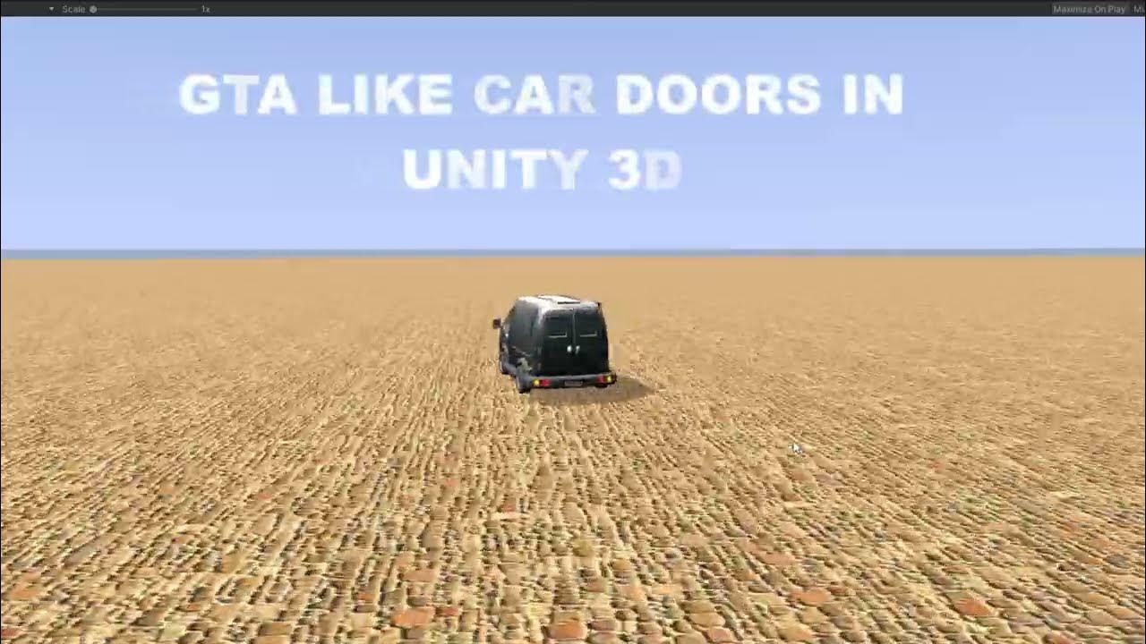 GTA like car doors effect in unity3d | Unity door physics | Hinge joint in unity - YouTube