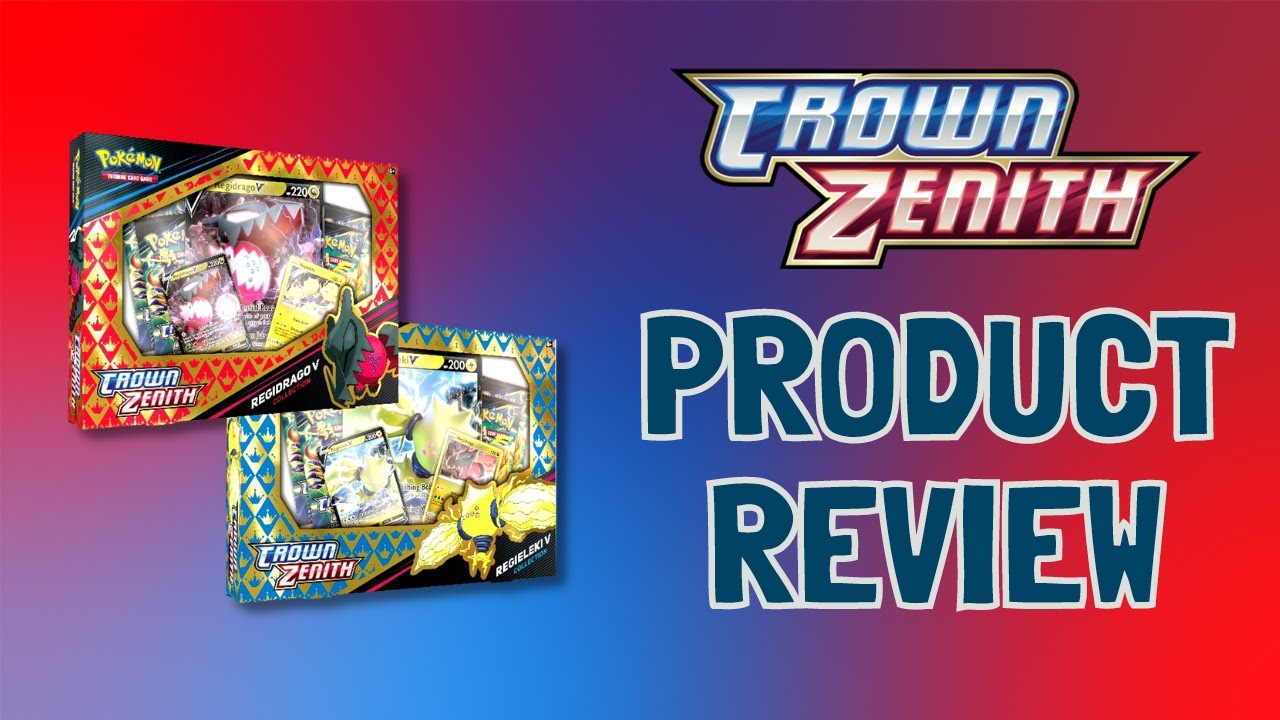 PRODUCT REVIEW! Regieleki V and Regidrago V Collection Boxes - YouTube