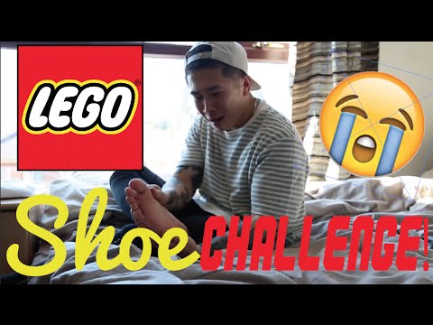 LEGO SHOE CHALLENGE!! - YouTube