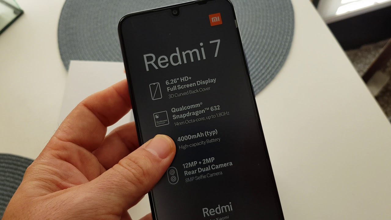 Xiaomi Redmi 7 (2019) Part1 - YouTube